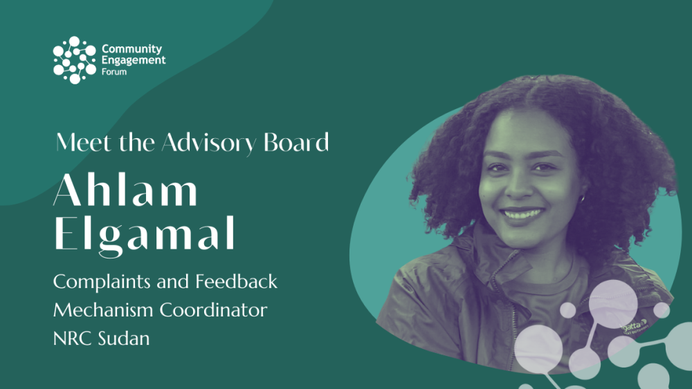 The Community Engagement Forum | CCCM Cluster