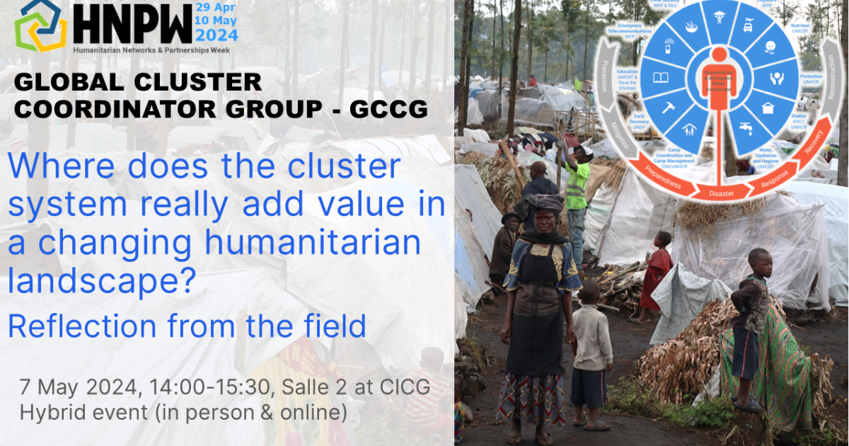 HNPW - Session from Global Cluster Coordination Group - 7 May 2024 | CCCM Cluster