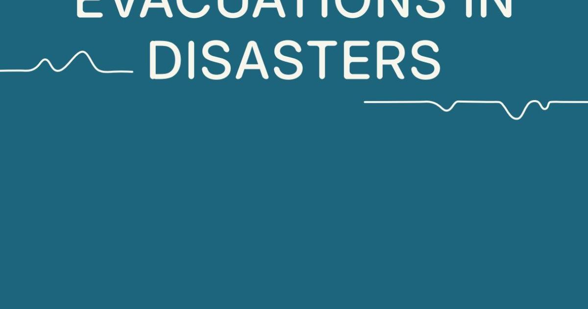 Guide for Planning Mass Evacuations in Disasters (2024) | CCCM Cluster
